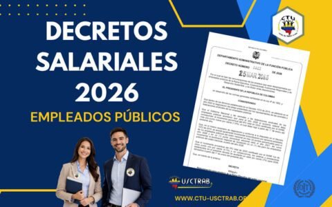 Decretos Aumento Salarial Servidores Públicos 2026 - CTU - USCTRAB